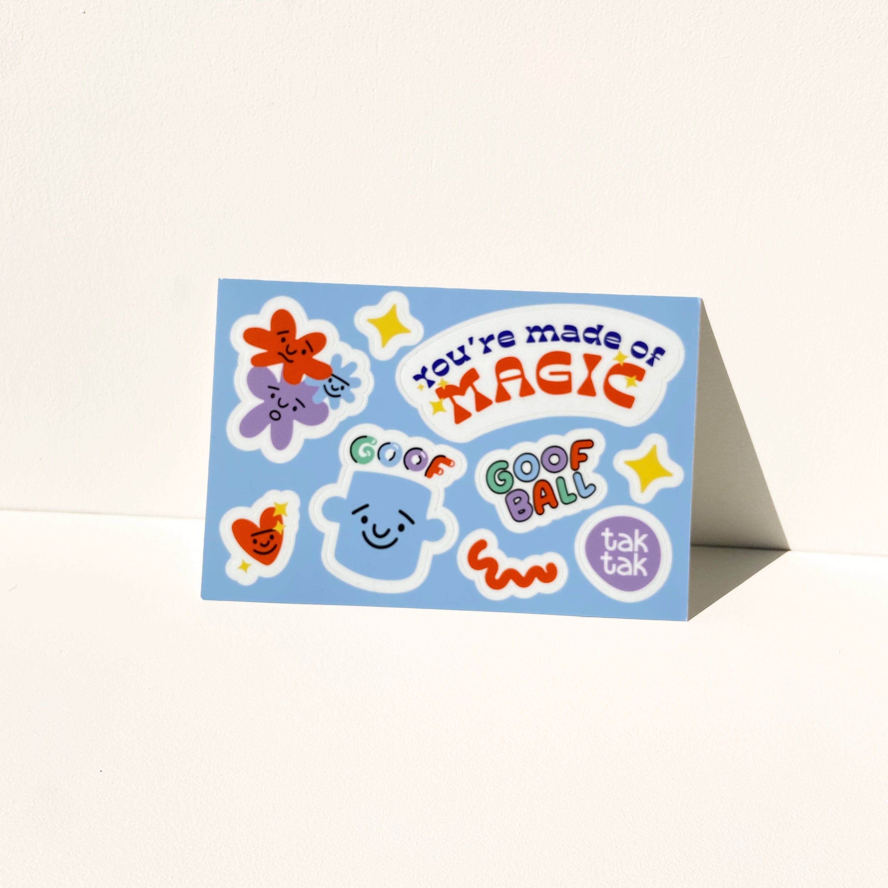 Sticker Sheet – Tak Tak